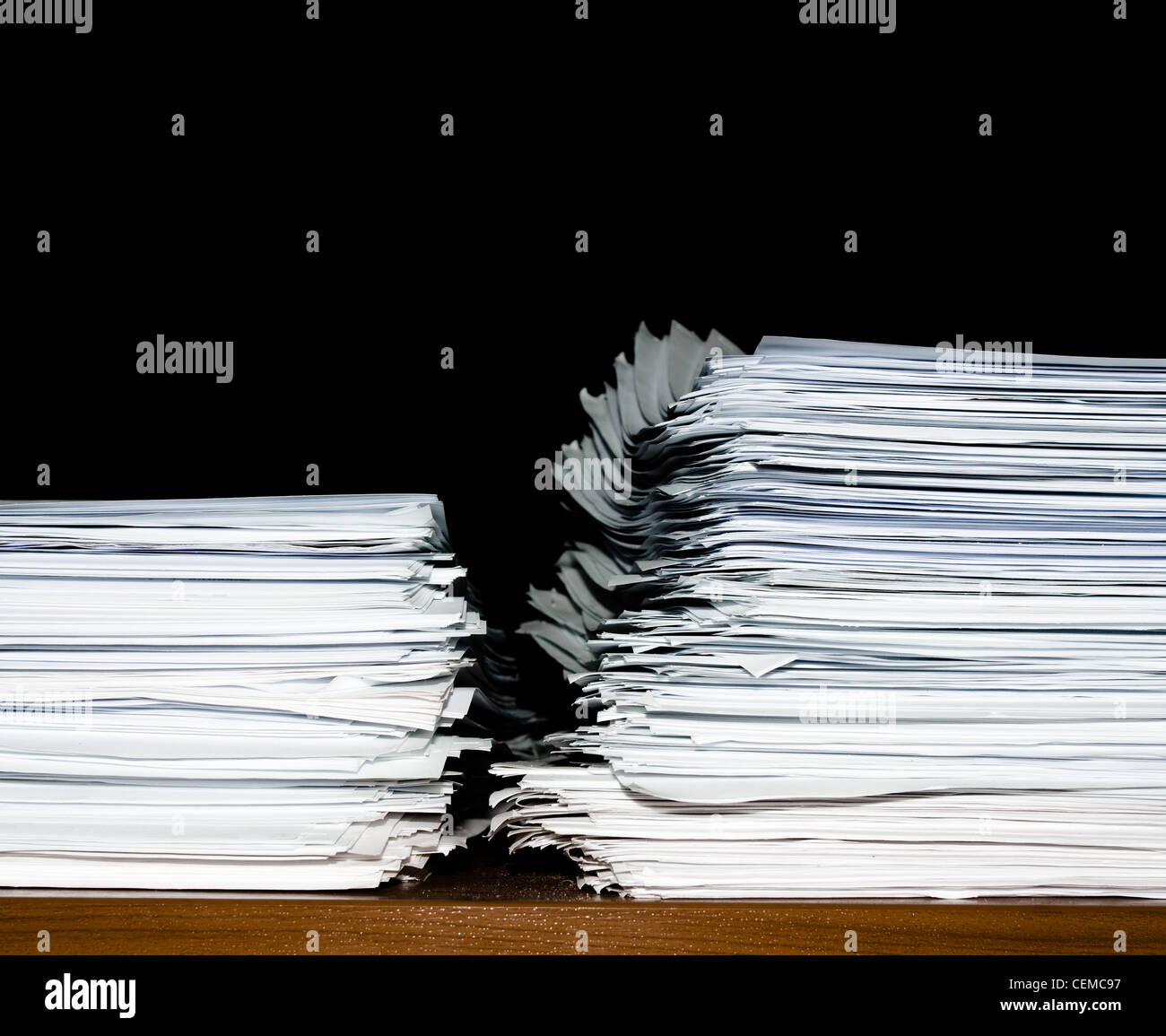 Documents overwork hi-res stock photography and images - Alamy