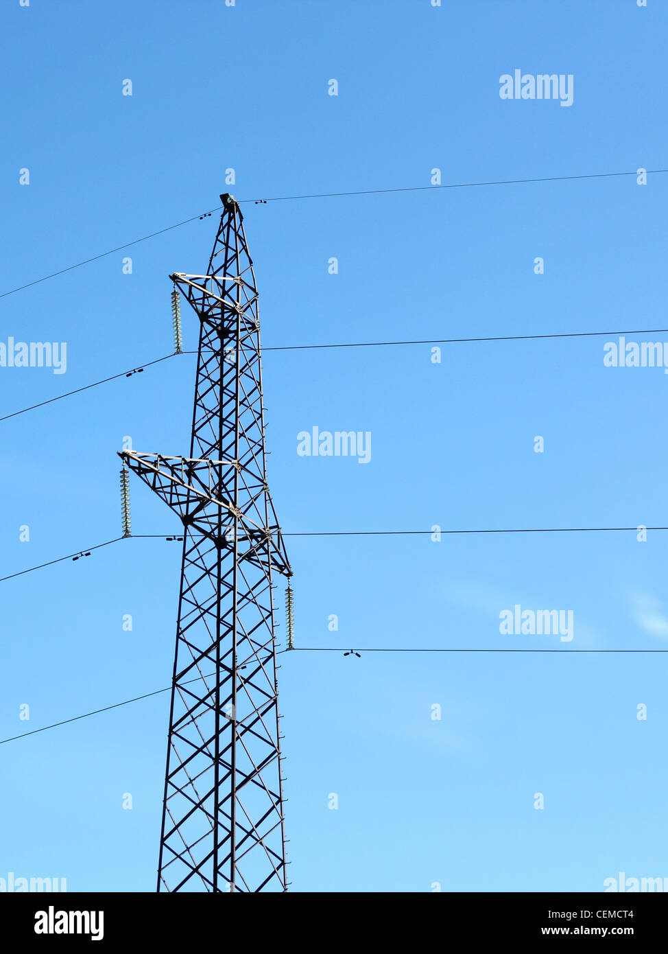 electrical grid near field Stock Photo - Alamy