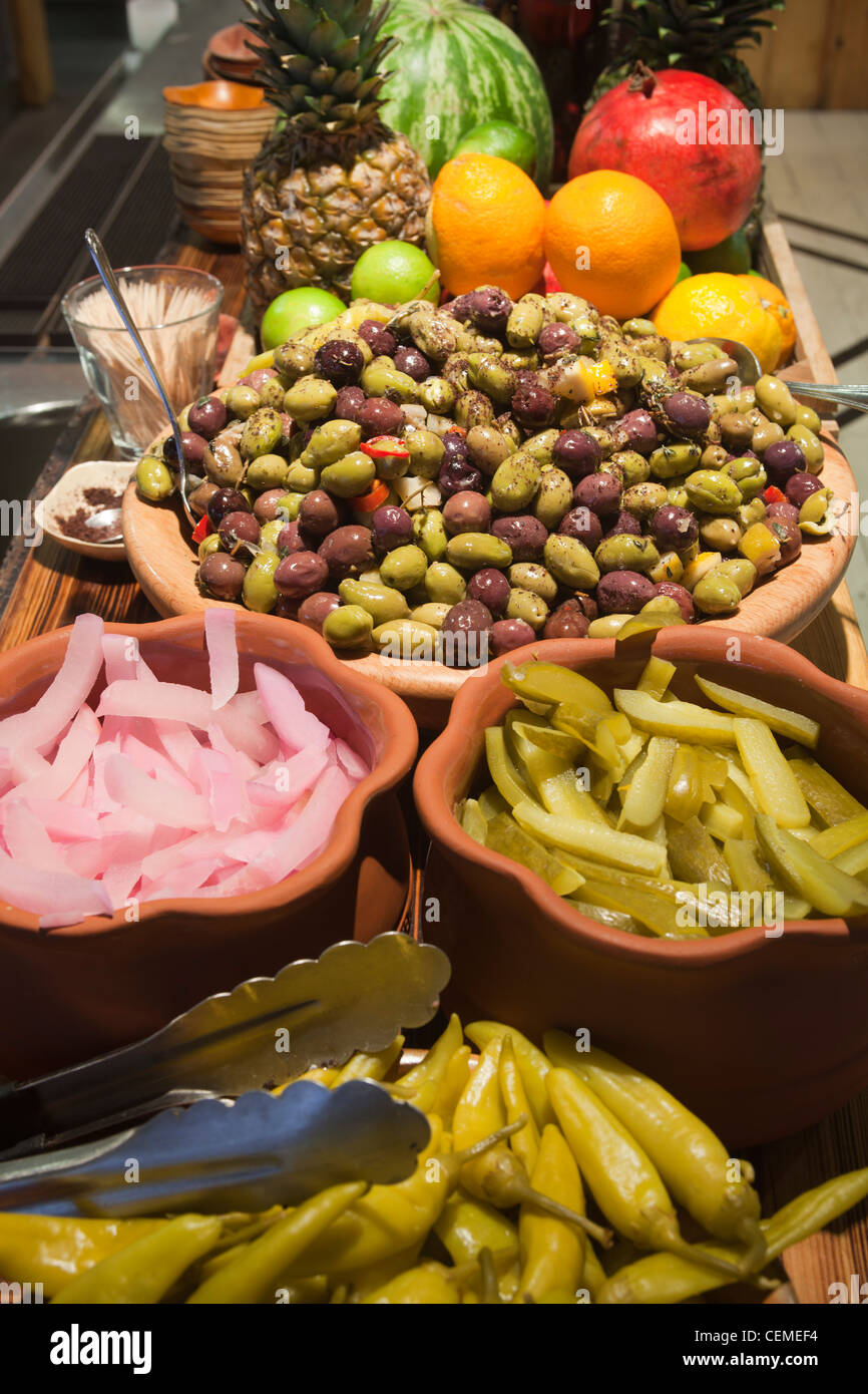 Olive display hi-res stock photography and images - Alamy