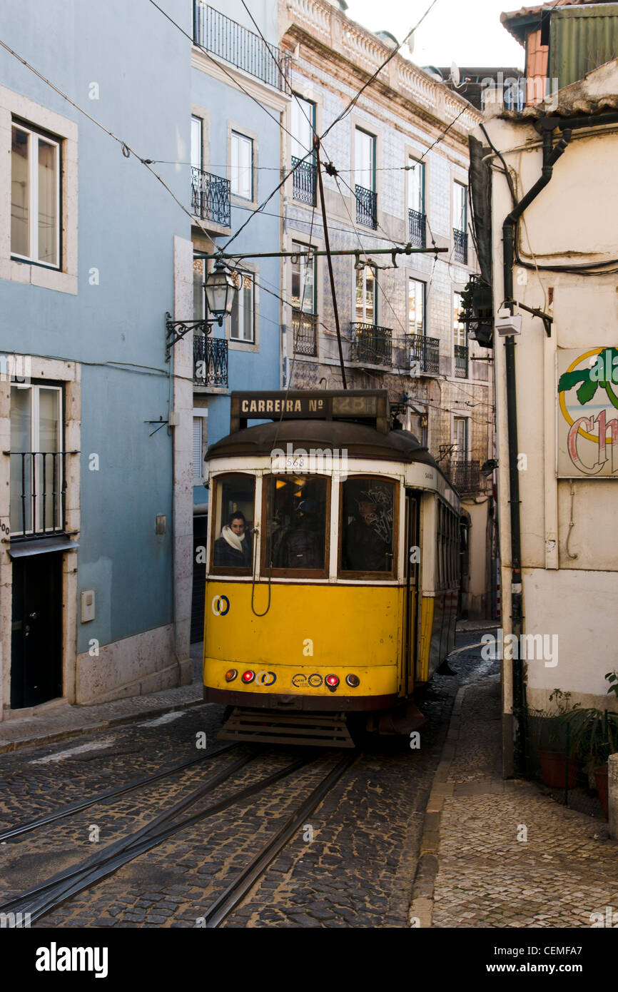 Tram Lisbon Streets