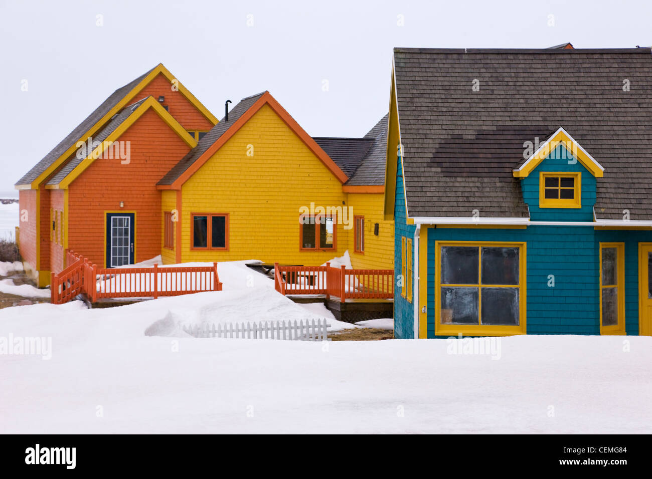 Colorful houses hi-res stock photography and images - Alamy