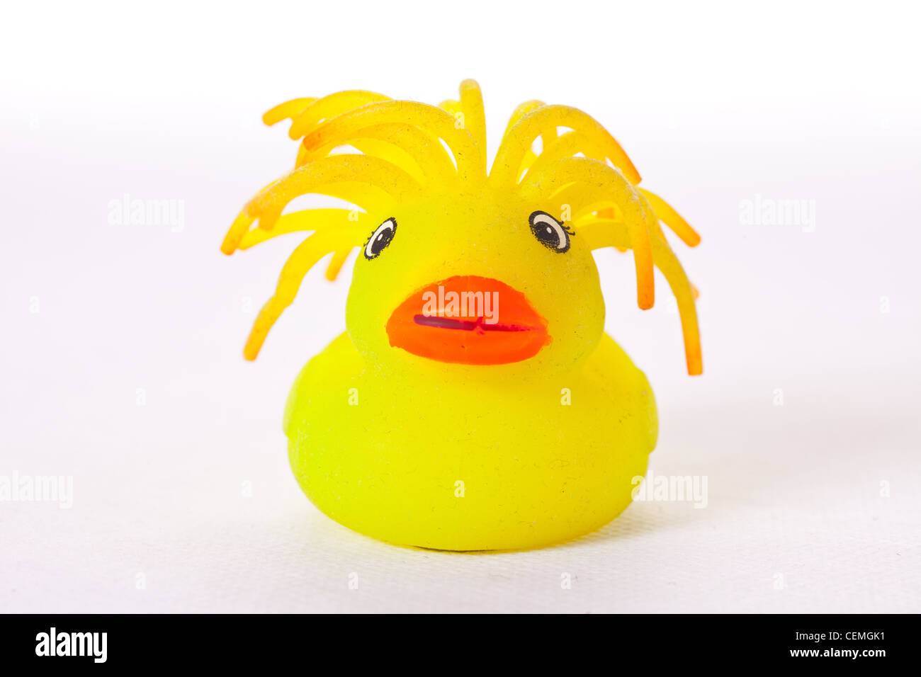 rastafarian yellow duck with dreadlocks Stock Photo - Alamy