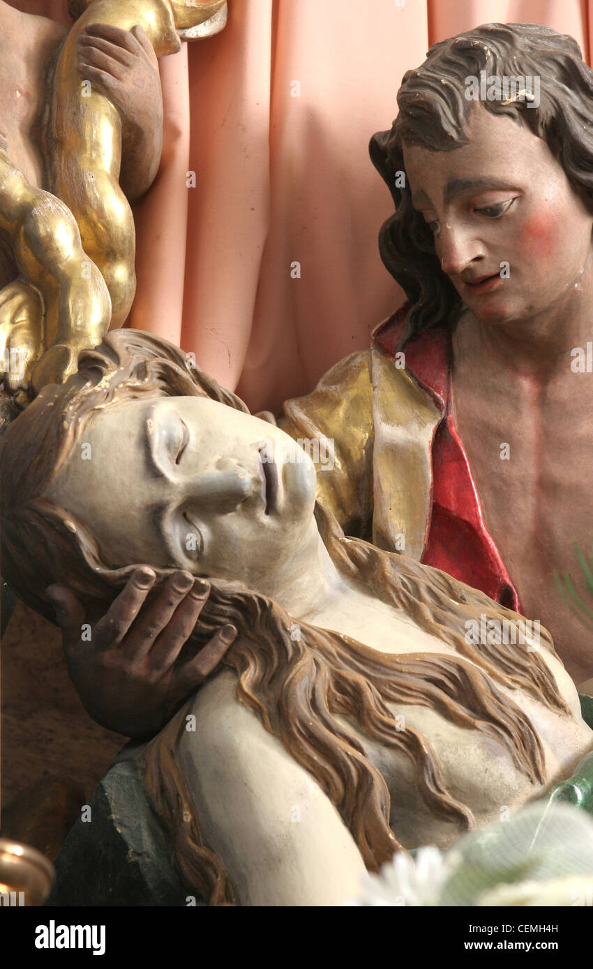 Death of mary magdalene hi-res stock photography and images - Alamy