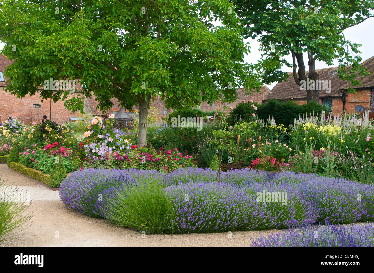 The walled garden at cowdray hi-res stock photography and images - Alamy