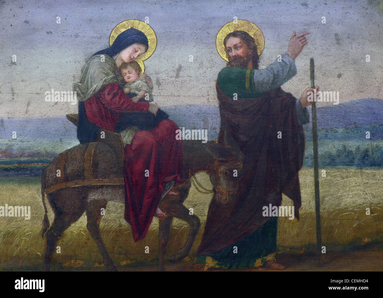 Flight to Egypt Stock Photo - Alamy
