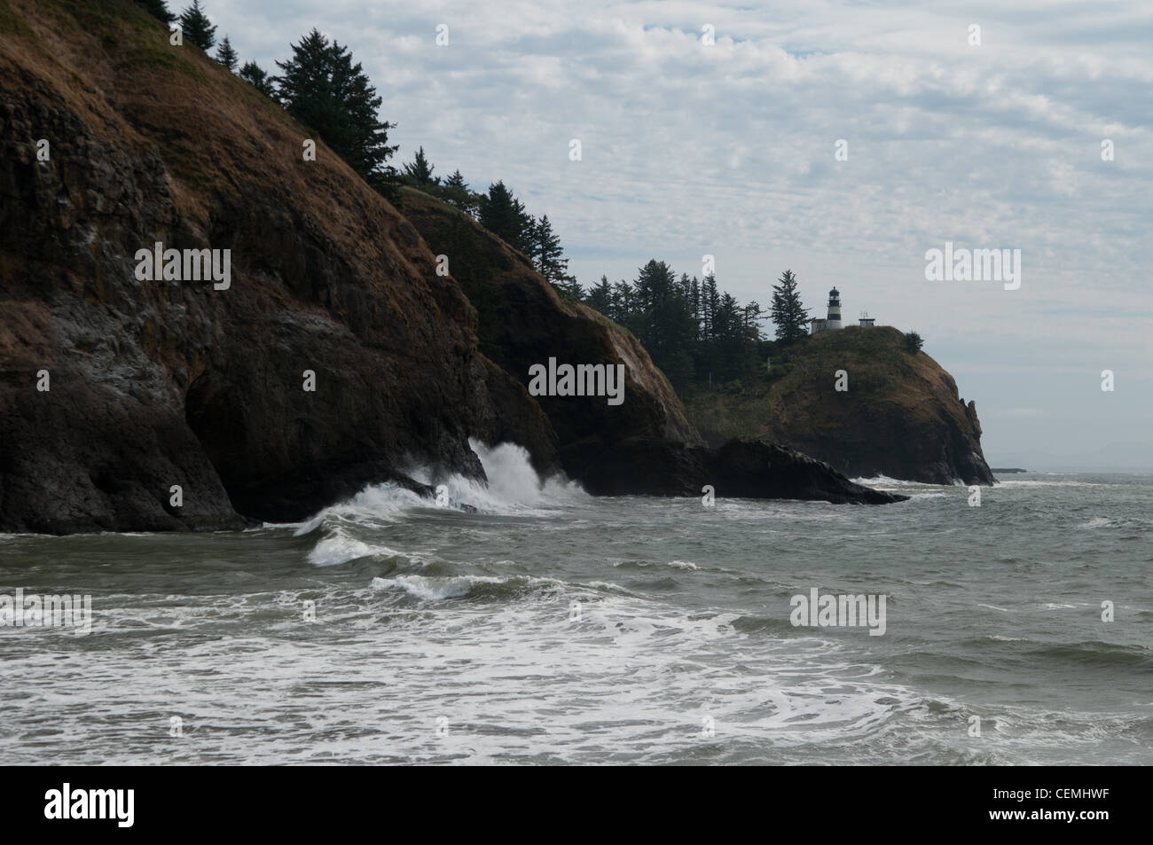 Cape Disapointment, Washington Stock Photo - Alamy