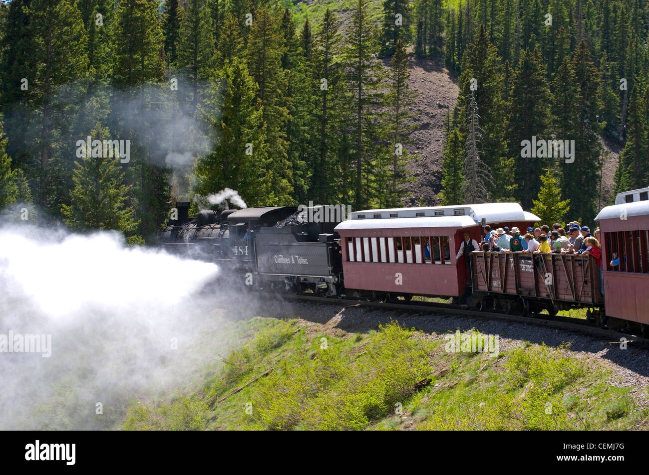 Steam train ride locomotive hi-res stock photography and images - Alamy