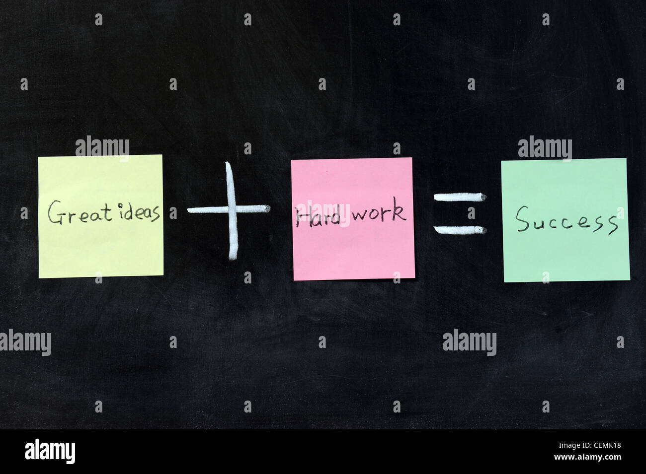 Chalk drawing - concept of success Stock Photo - Alamy