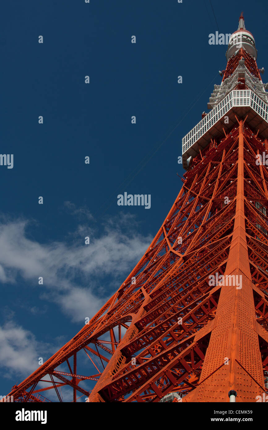 Tokyo Tower. Minato, Tokyo, Japan Stock Photo - Alamy