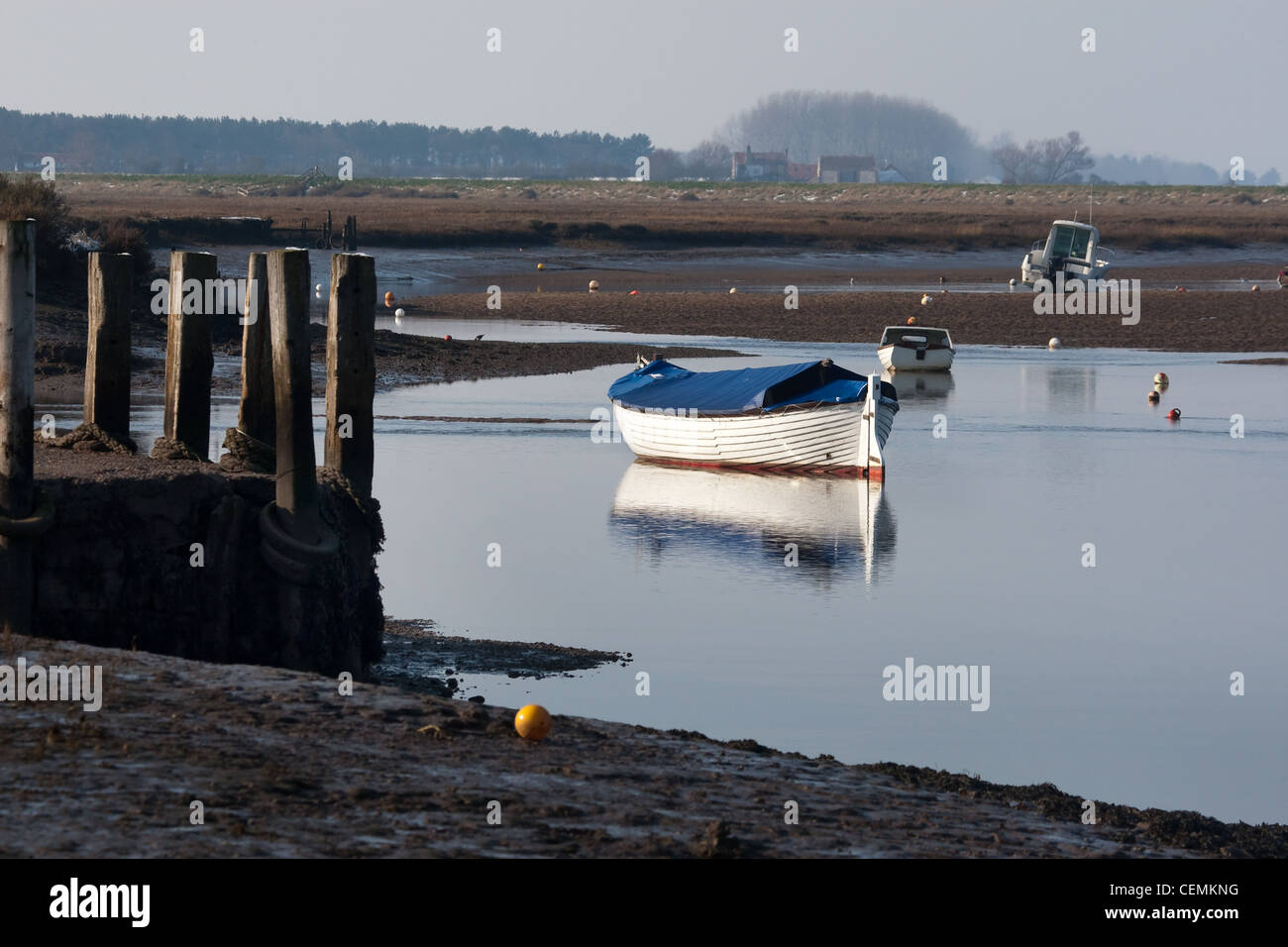 Burnham overy staithe quay hi-res stock photography and images - Alamy