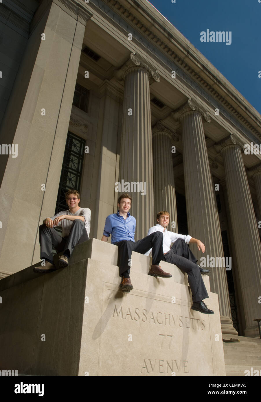 MIT students Zackary M Stock Photo - Alamy