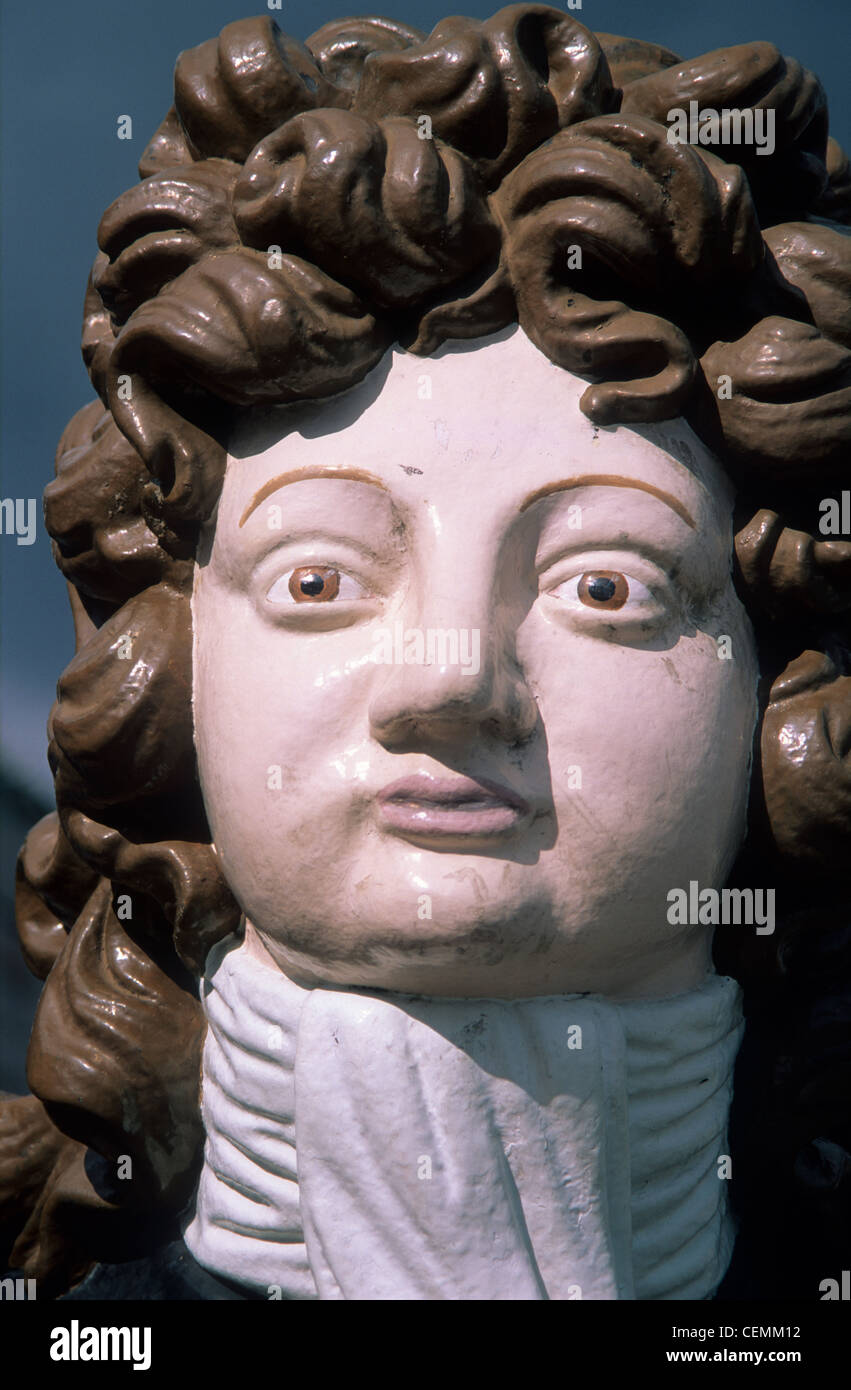 UK, England, Portsmouth, ships head at the National maritime museum ...