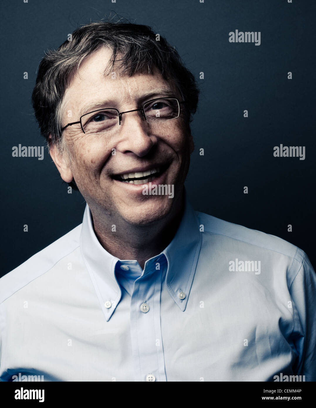 William gates portrait hi-res stock photography and images - Alamy