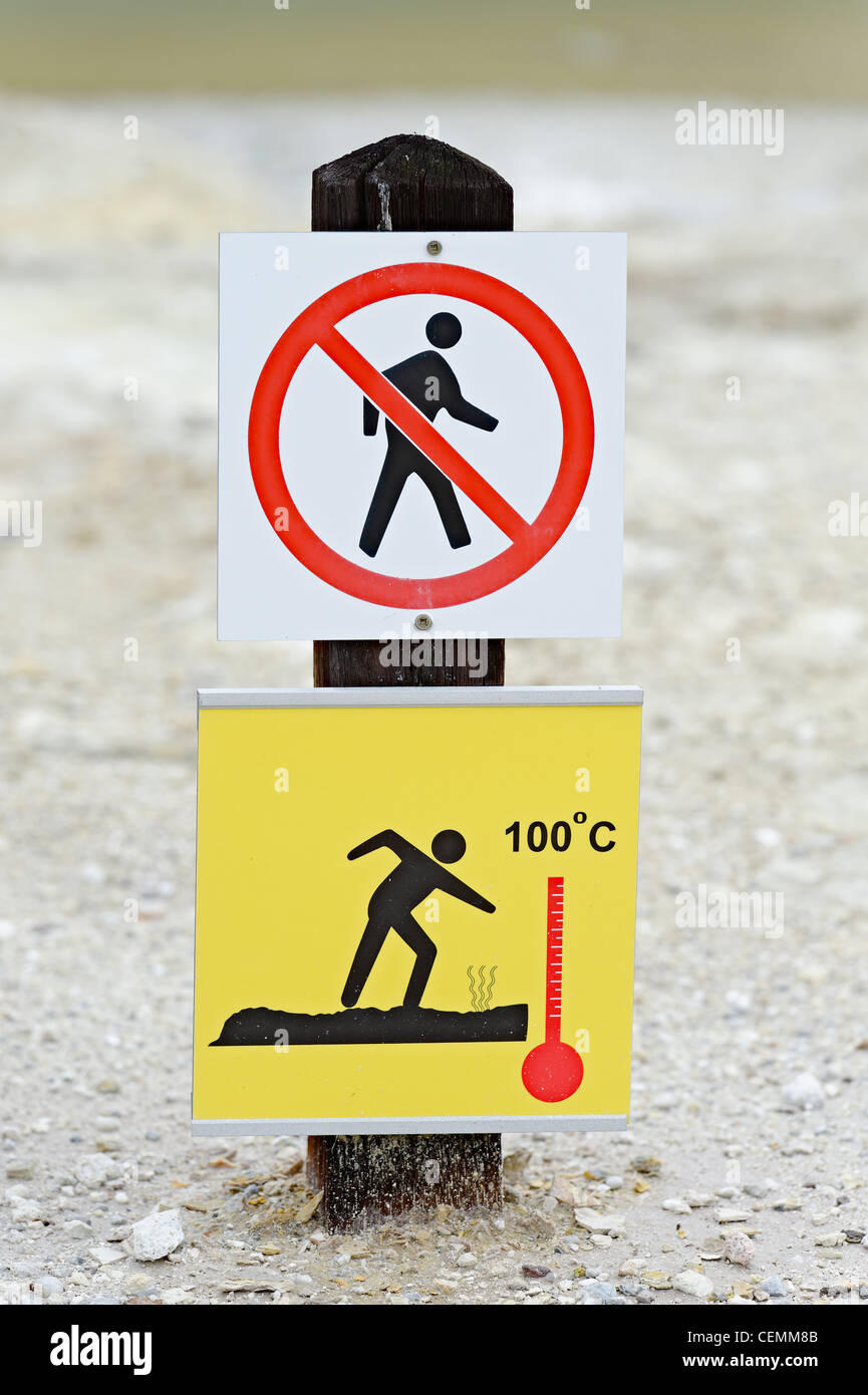 Hot warning hi-res stock photography and images - Alamy
