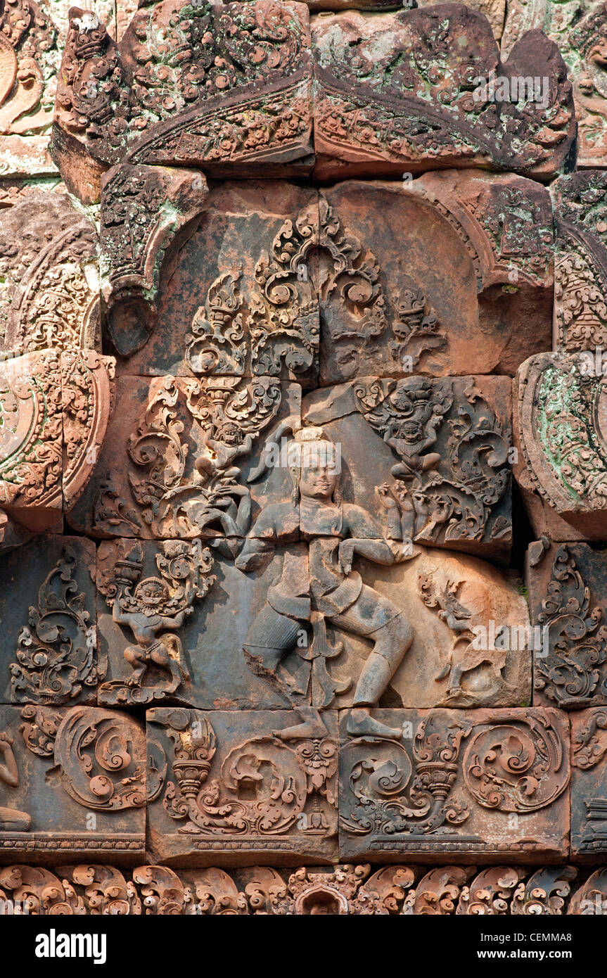 God Shiva with multiple arms depicted on the eastern gopura of the ...
