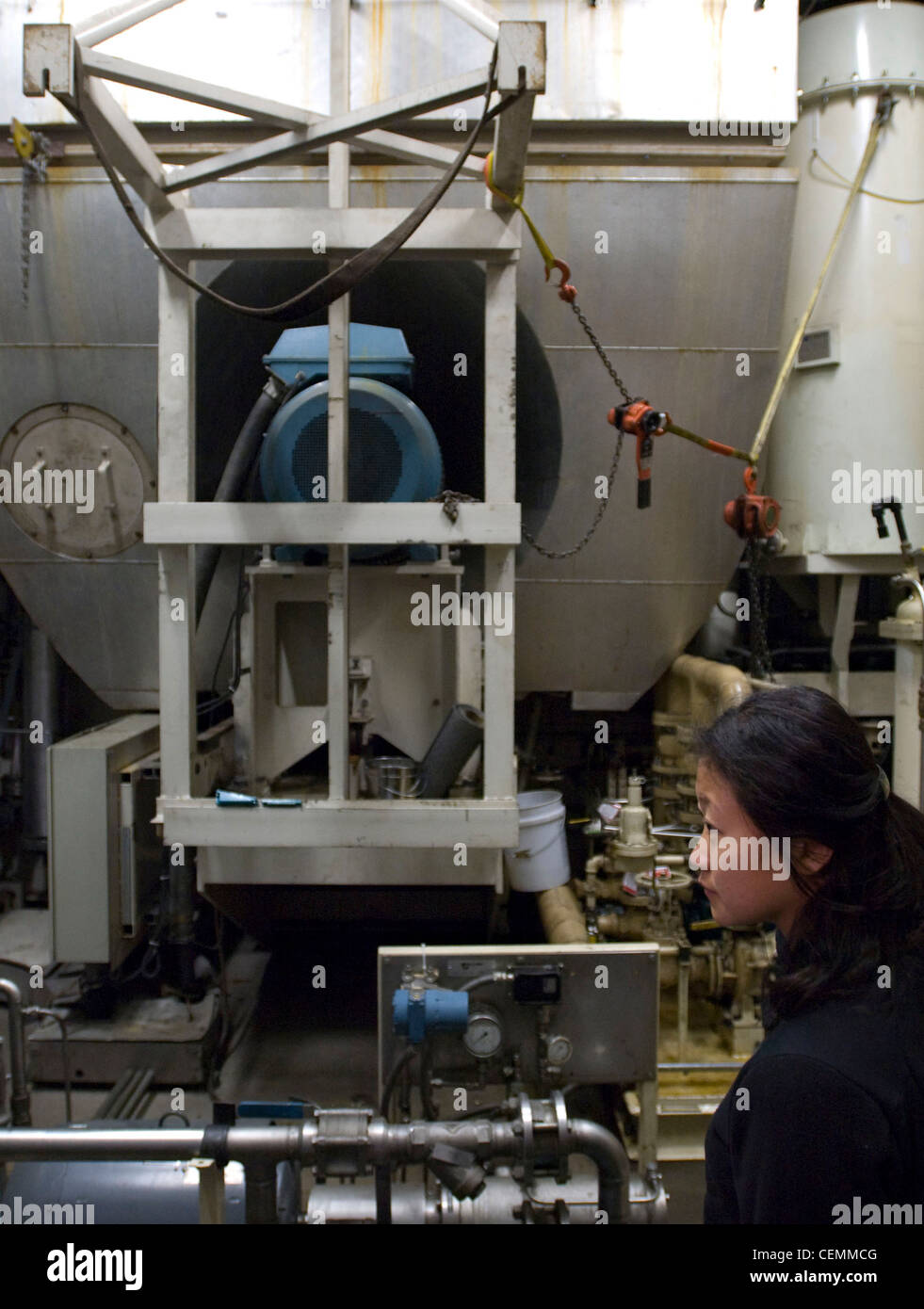 Inside MIT's Cogeneration Plant, a densely-packed maze of pipes and ...