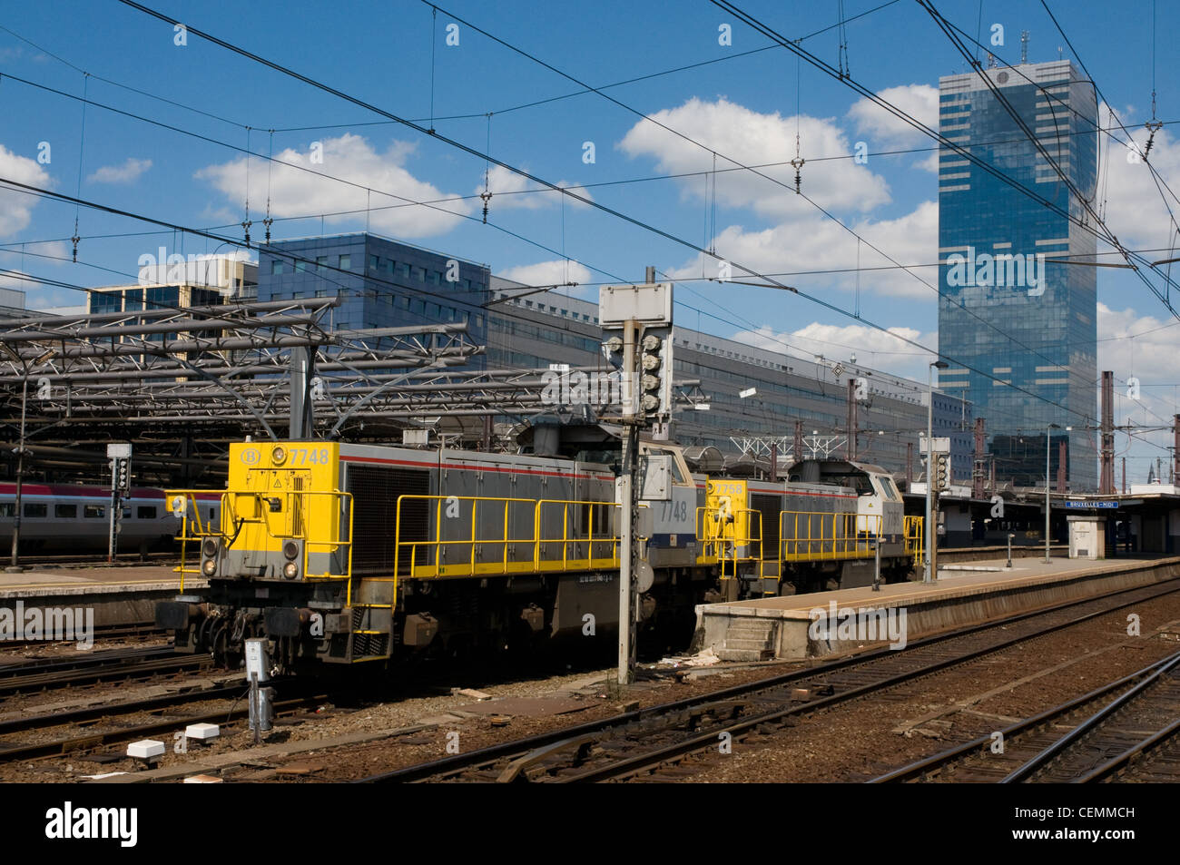 sncb,vossloh/bombardier,class 77 freight diesel-hydraulic locomotives ...
