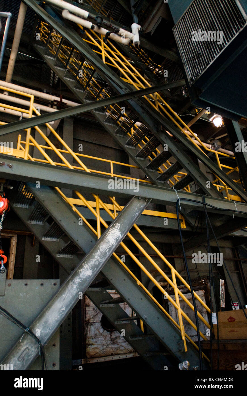 Inside MIT's Cogeneration Plant, a densely-packed maze of pipes and ...