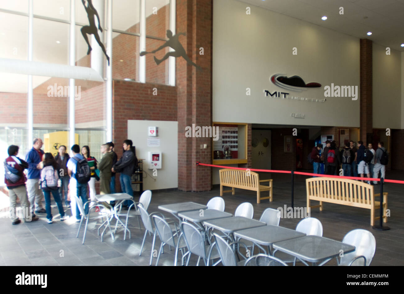 MIT massachusetts institute technology sports facility Stock Photo - Alamy