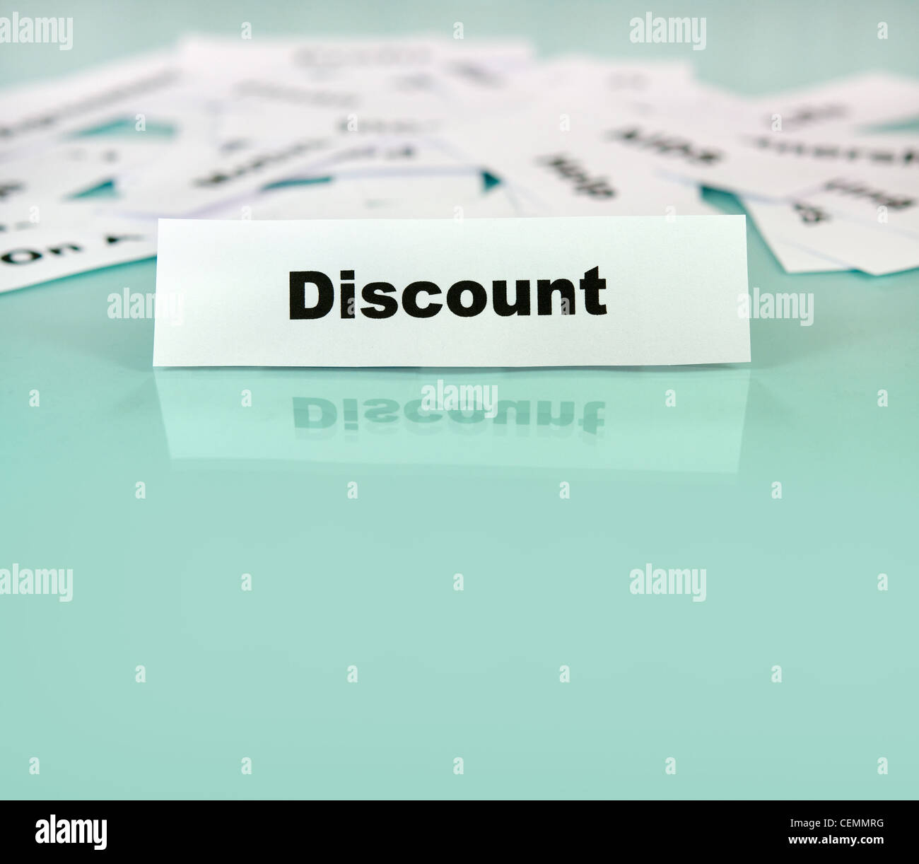 Sale discount 3d paper hi-res stock photography and images - Alamy