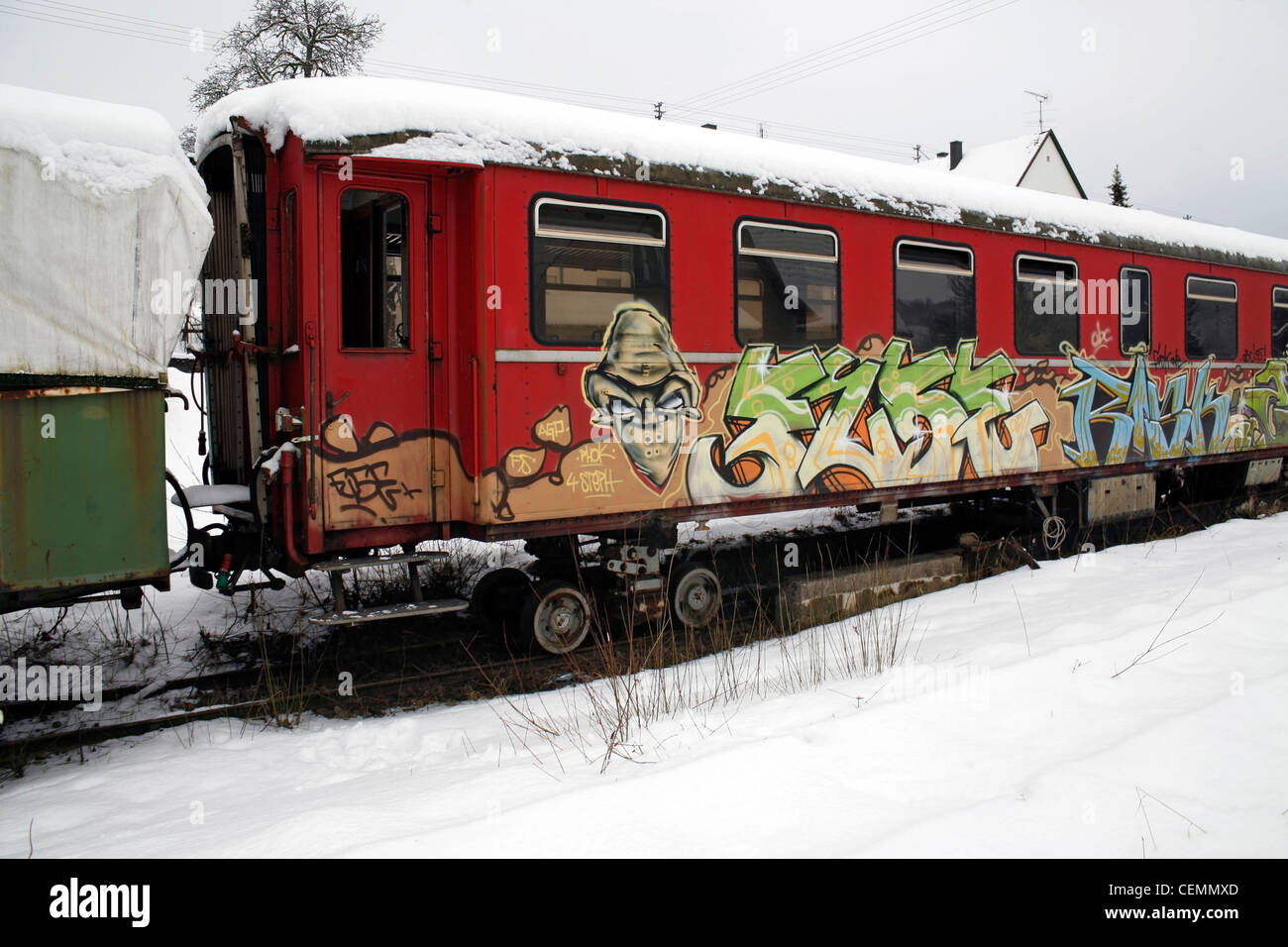 Weathered rail car hi-res stock photography and images - Alamy