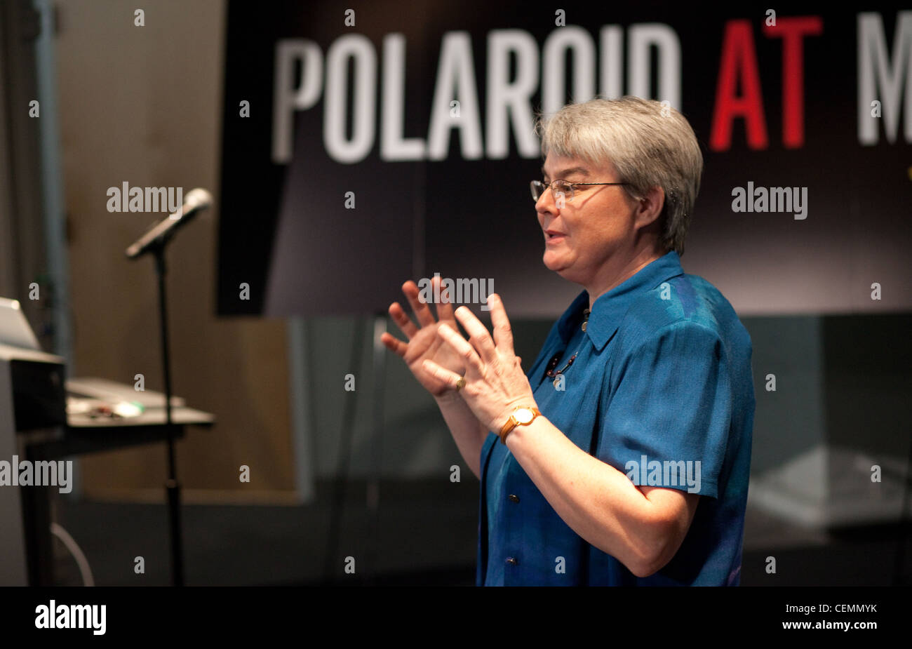 Deborah speaks hi-res stock photography and images - Alamy