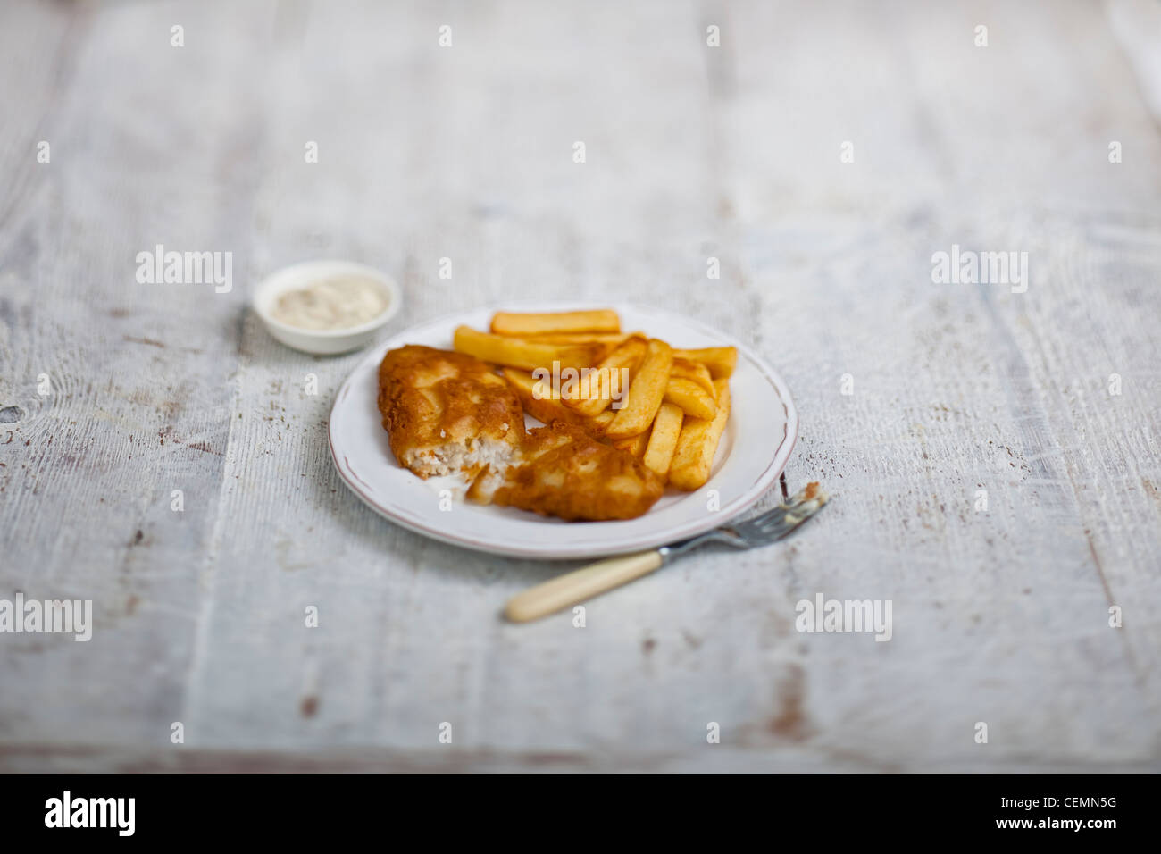 Fish and chips supper hi-res stock photography and images - Alamy