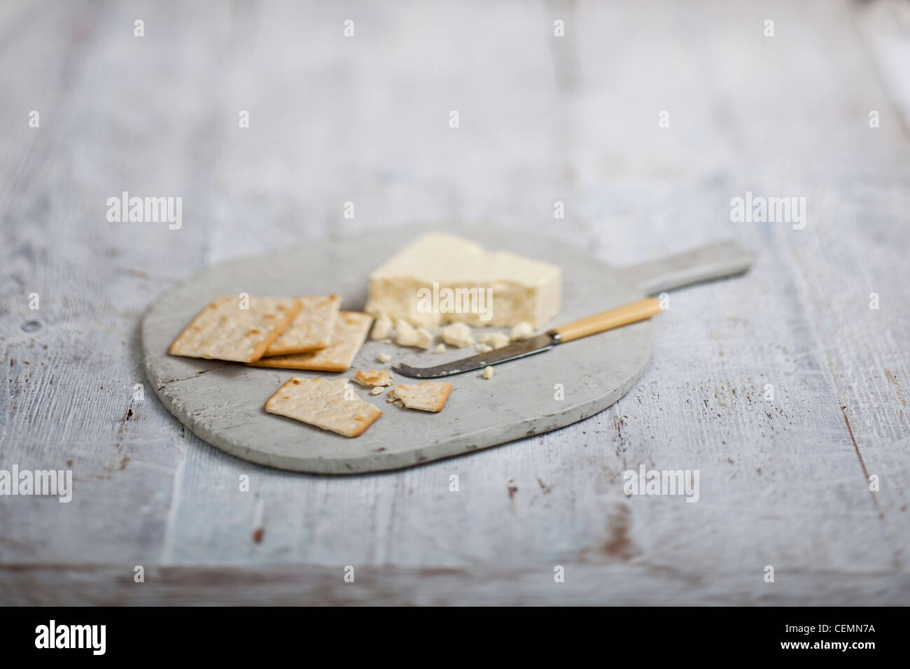 Cheese & Crackers Stock Photo - Alamy
