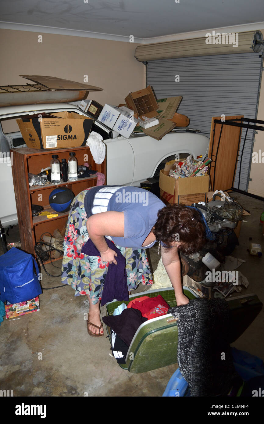 Suitcase Packing Mess High Resolution Stock Photography and Images - Alamy