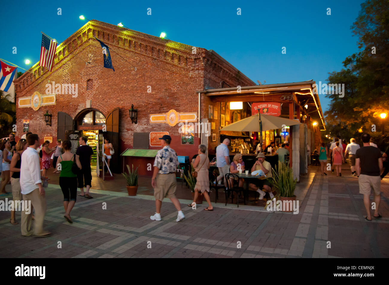 Casa Cayo Hueso Habana Restaurant, Key West, Fl Stock Photo - Alamy