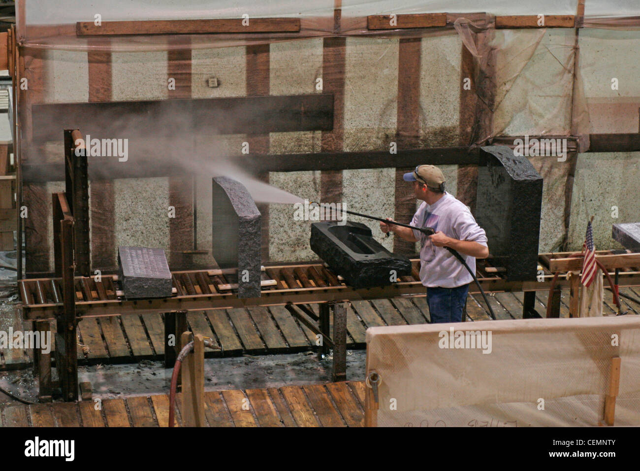 Rock of Ages quarry factory Stock Photo - Alamy