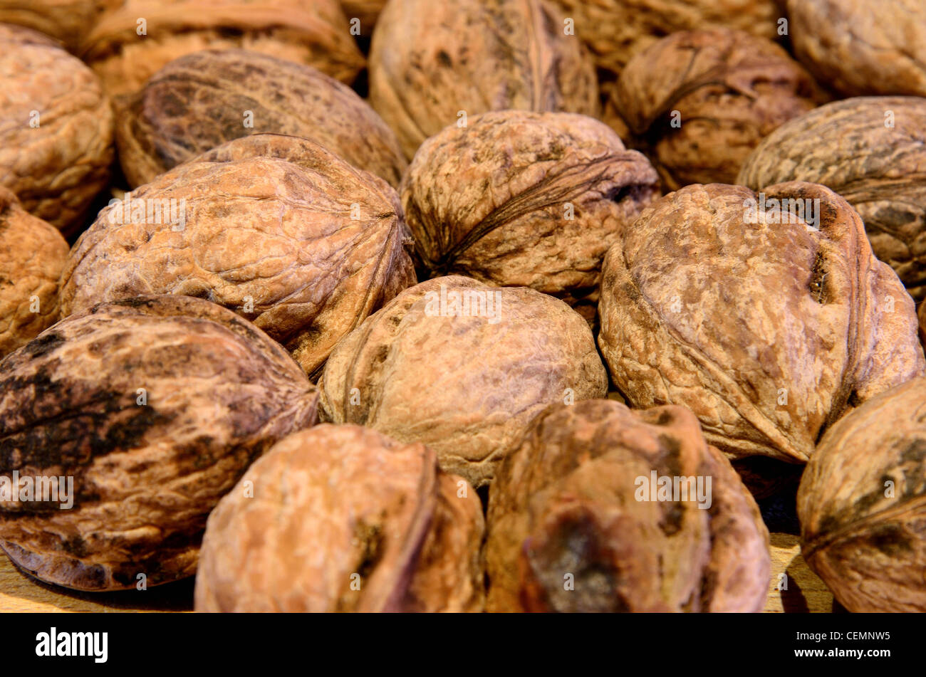 A close up of some dry nuts Stock Photo - Alamy