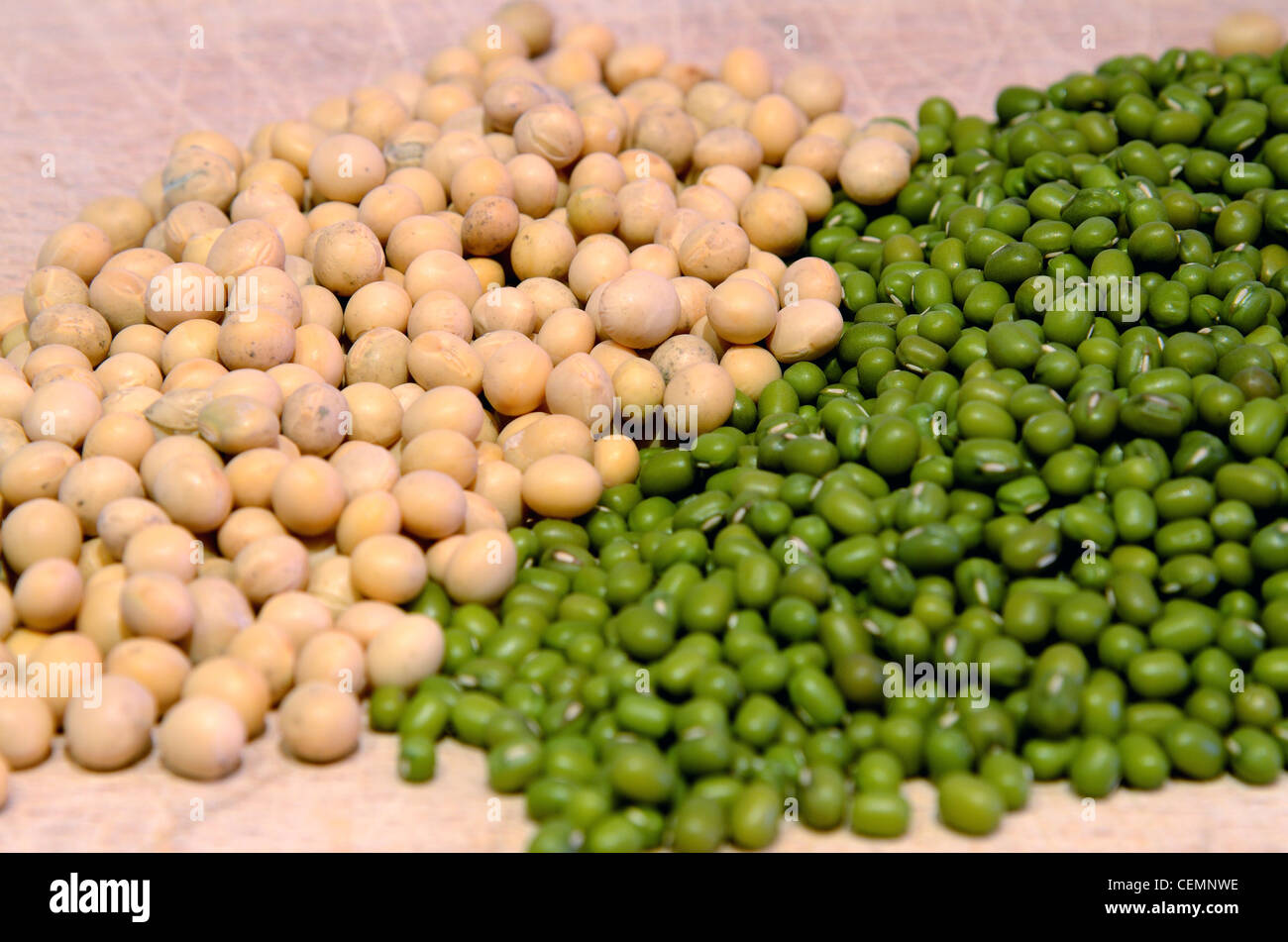 A close up os colored dry soya beans Stock Photo - Alamy