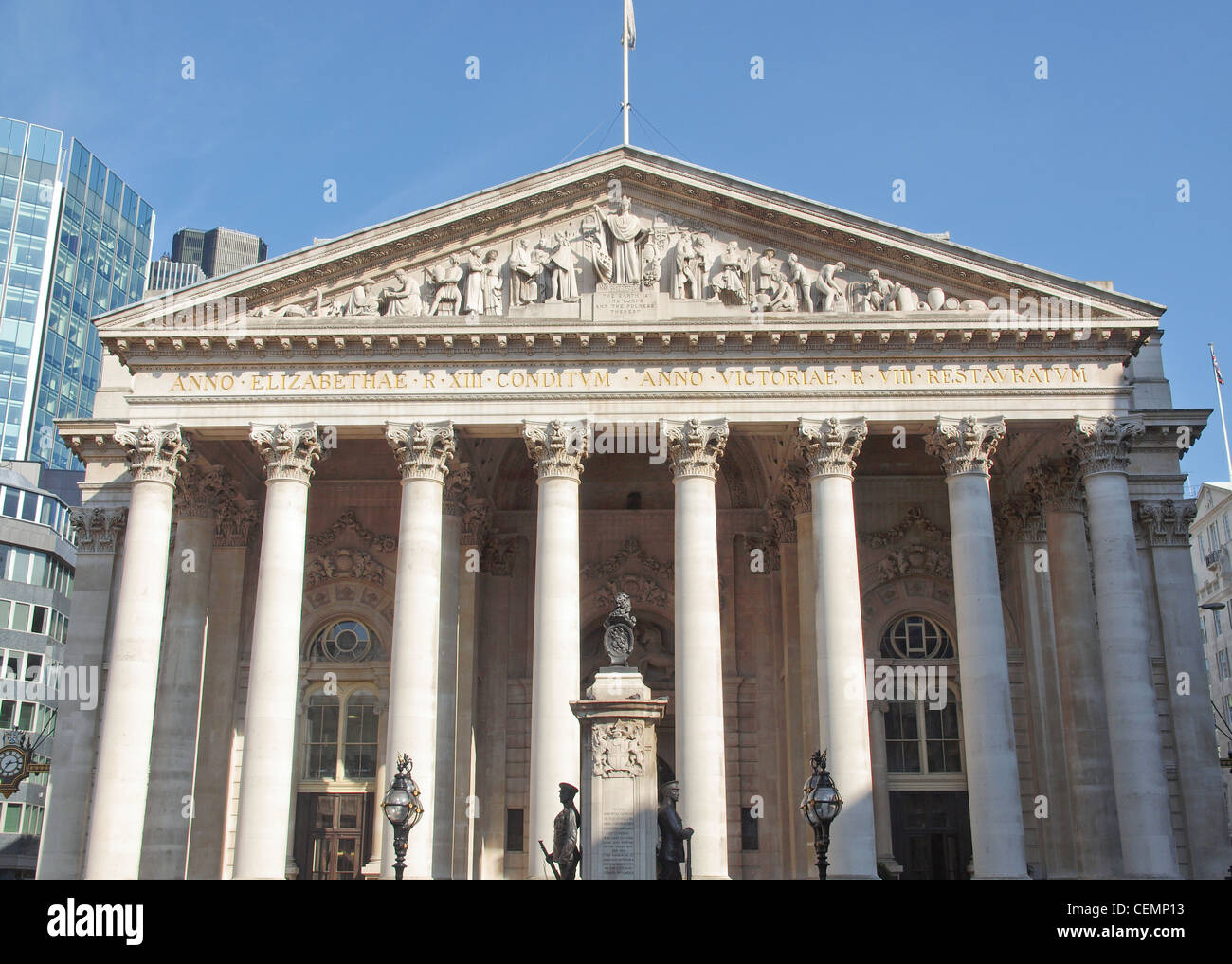 The Royal Stock Exchange, London, England, UK Stock Photo - Alamy