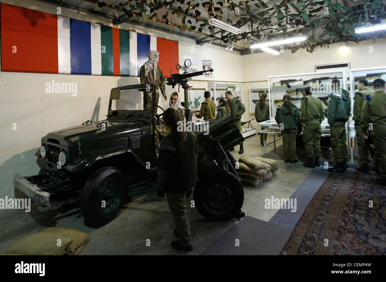 Israeli soldiers visit the Israel Defense Forces History Museum ...