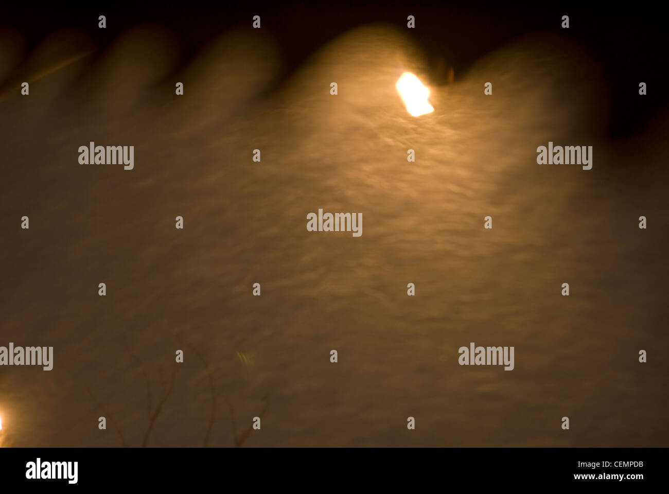 Night of heavy snowfall hi-res stock photography and images - Alamy
