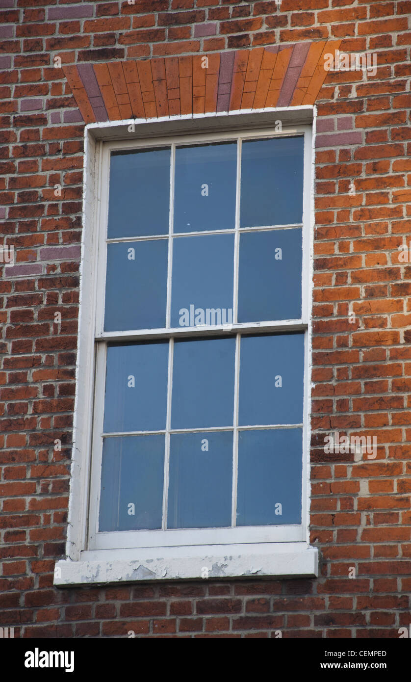 Georgian Sash window Stock Photo - Alamy