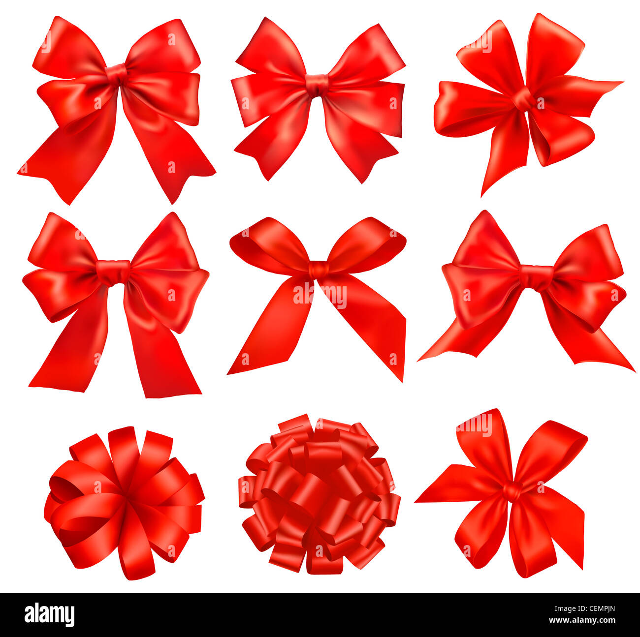 Big red bows hi-res stock photography and images - Alamy