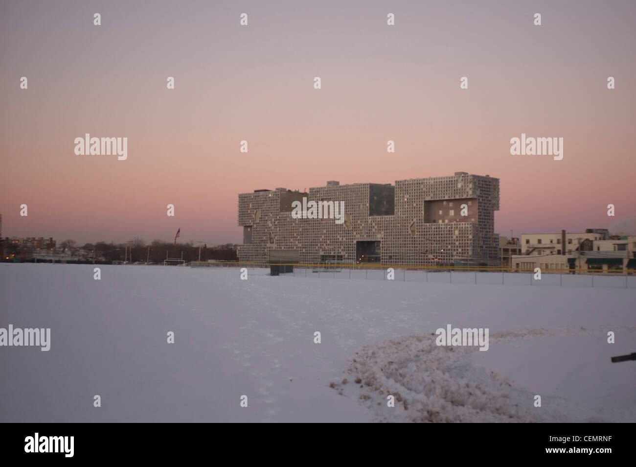 MIT Simmons Hall Dormitory Stock Photo - Alamy