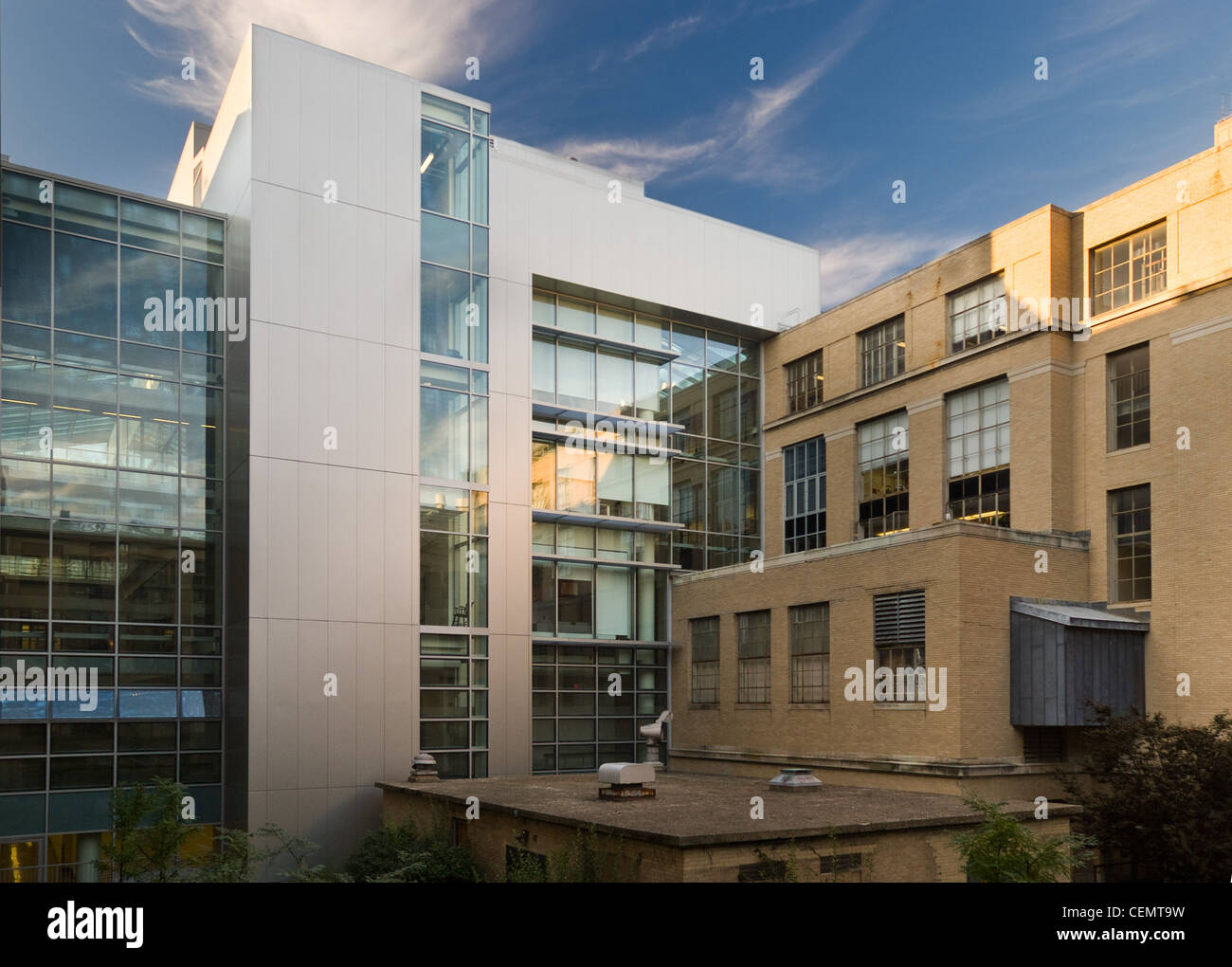 Building 6C (PDSI) seen on 9/18/08 from the inner courtyard on the east ...