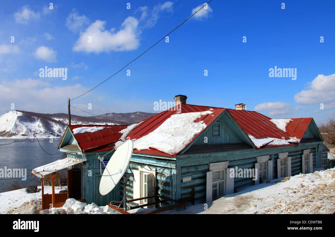 Listvyanka village lake baikal russia hi-res stock photography and ...