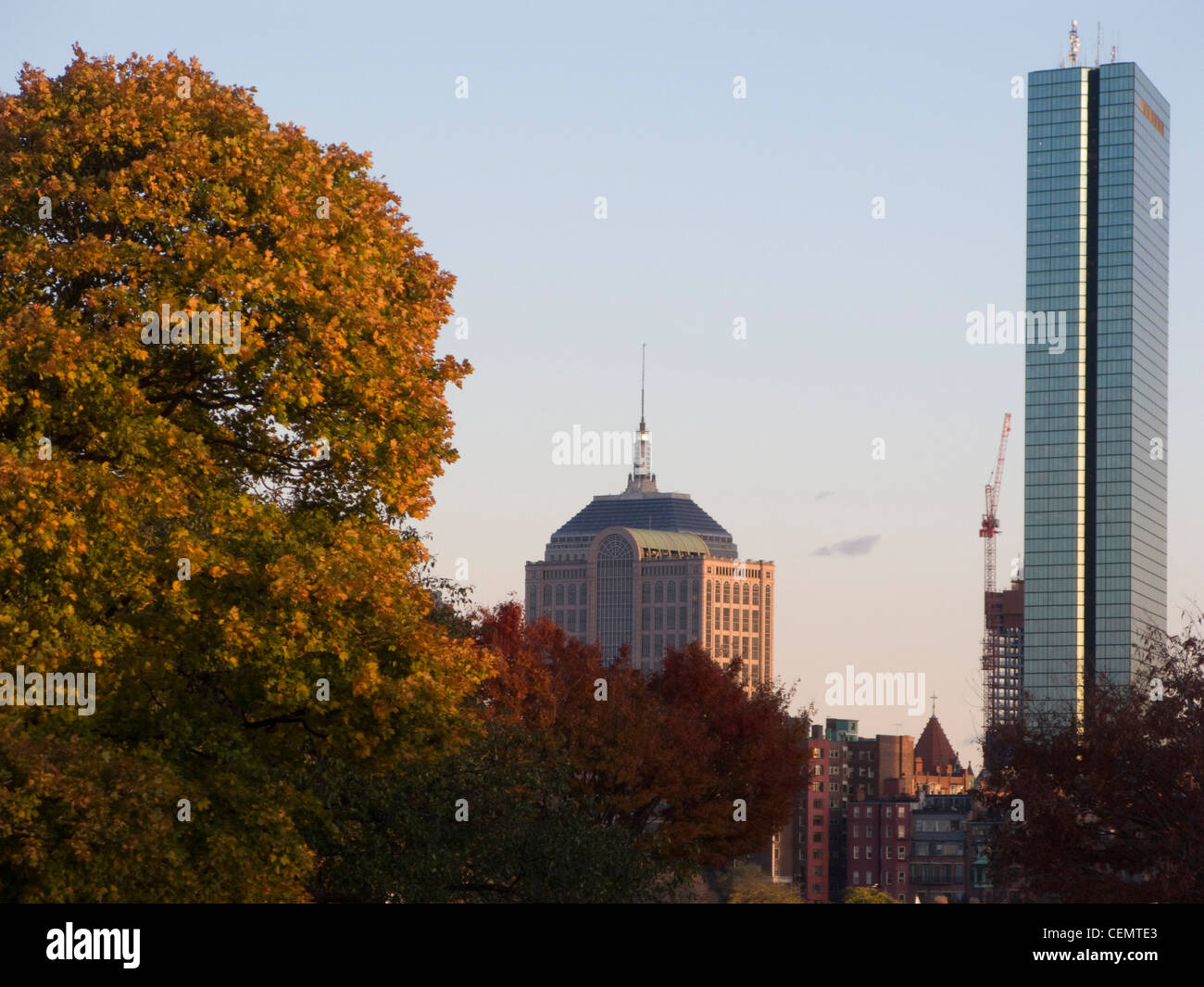 The Old John Hancock Building (Berkeley Building) and John Hancock ...