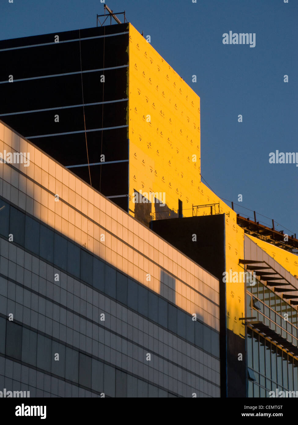 New Media Lab / Media Lab Extension Complex Construction at MIT Stock ...