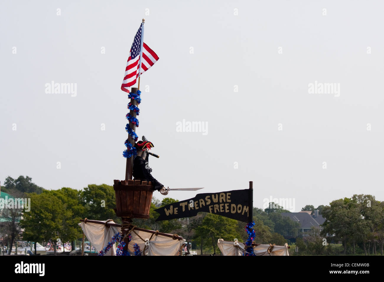 4th of July Boat Parade in Myrtle beach South Carolina USA Stock Photo ...