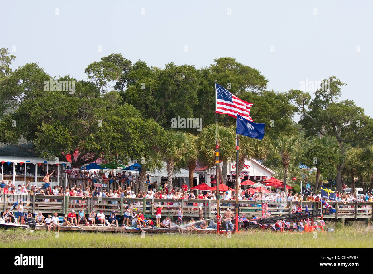 4th of July Boat Parade in Myrtle beach South Carolina USA Stock Photo ...