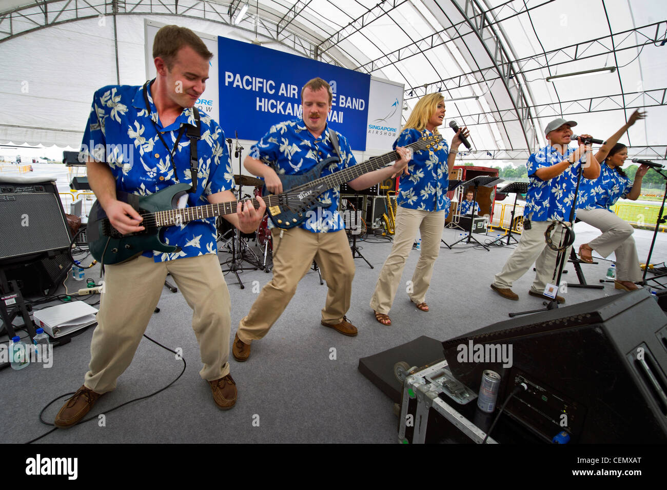 Singapore u s air force band of the pa hi-res stock photography and ...