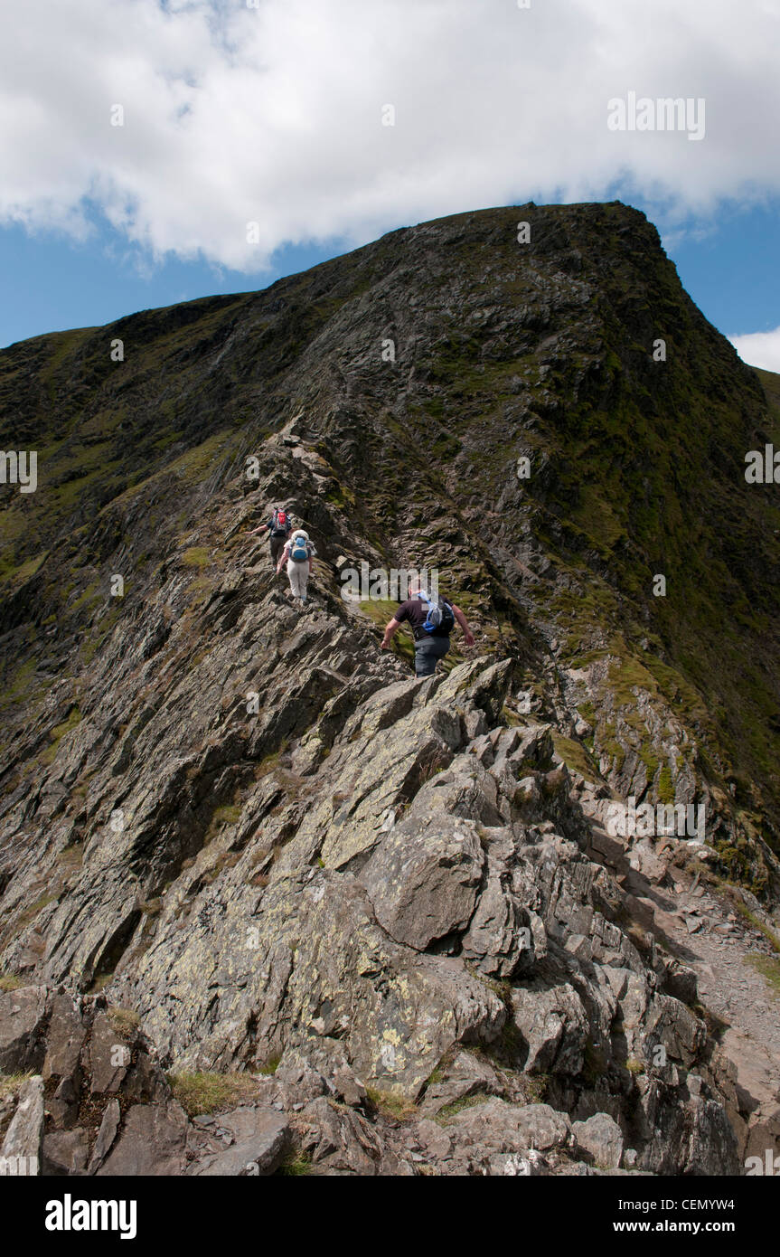Sharp Edge Blencathra Stock Photo - Alamy