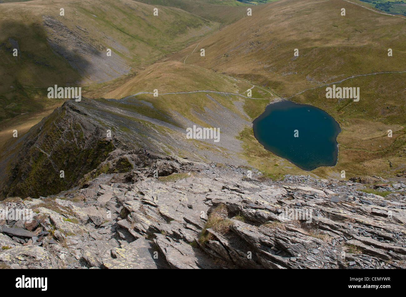 Sharp Edge Blencathra Stock Photo - Alamy