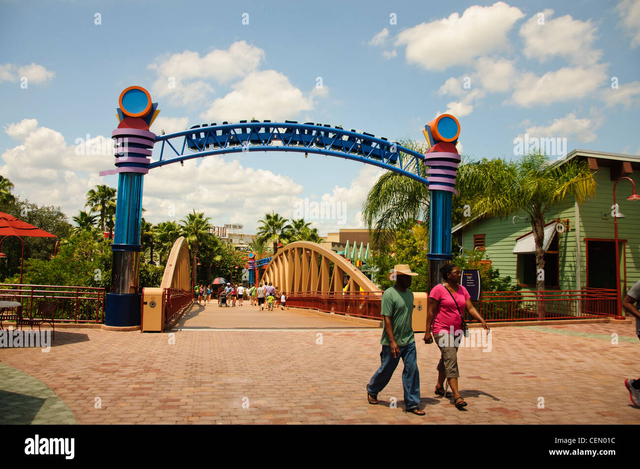 walt disney world resort parks downtown disney street view Stock Photo ...