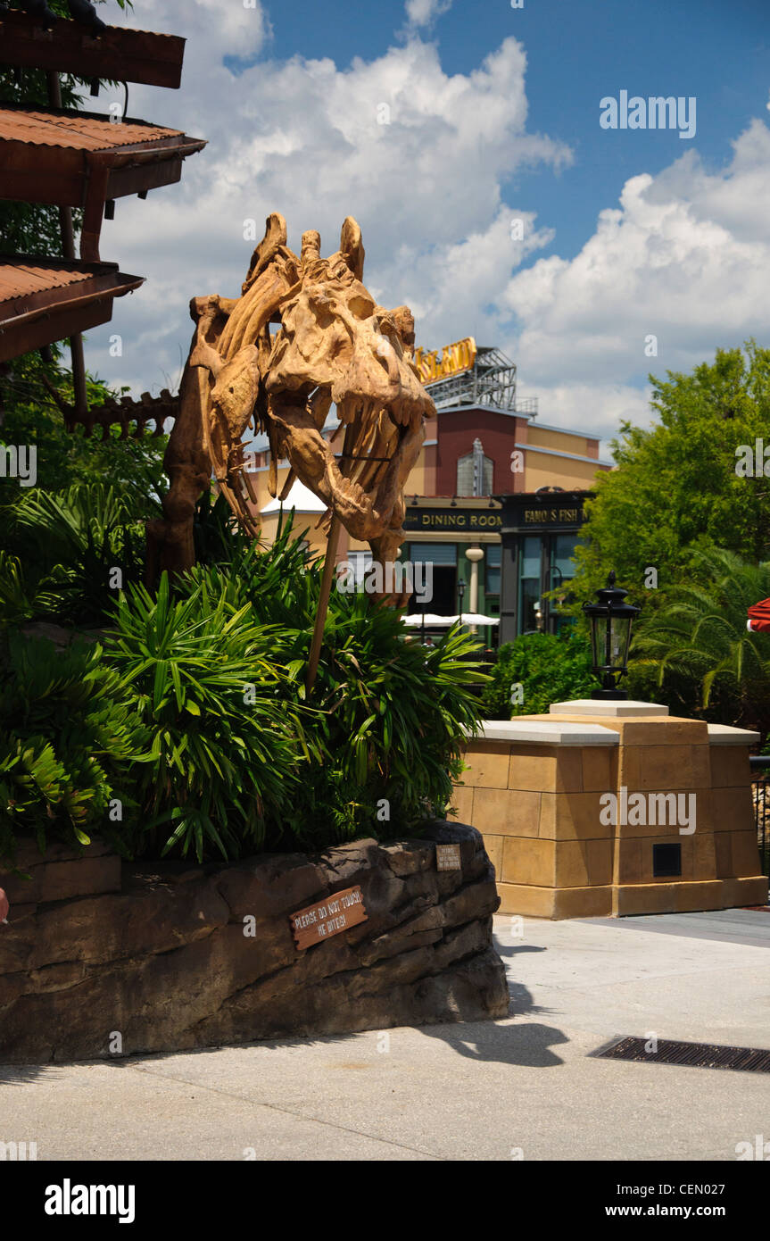 walt disney world resort parks downtown disney street view t-rex cafe ...